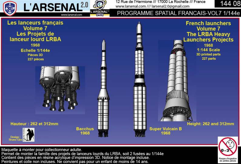 French Space launcher program- Vol 7 - LRBA PROJECTS FOR HEAVY LAUNCHER ...