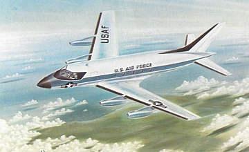 McDonnell Model 119 - UCX prototype compete with C-140 Jetstar Anigrand ...